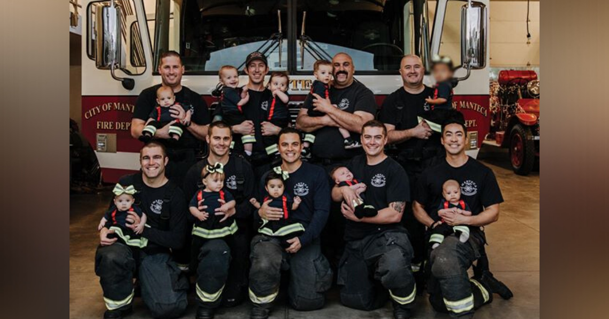 Manteca Fire Department Welcomes 10 New Babies In The Last Year - CBS ...