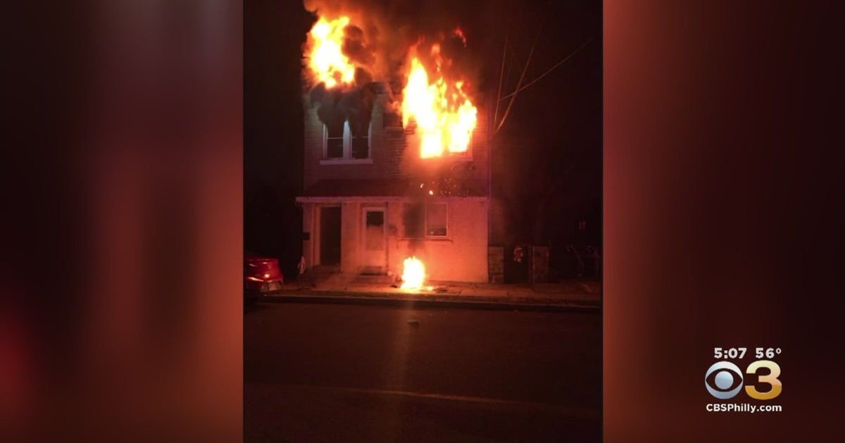 Fire Damages Apartment Building In Eddystone - CBS Philadelphia