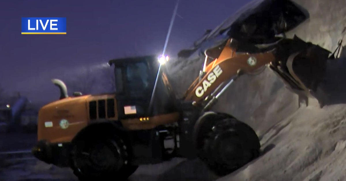 Plows, Salt Trucks Hit Roads As Snow Moves In During Winter Storm - CBS ...