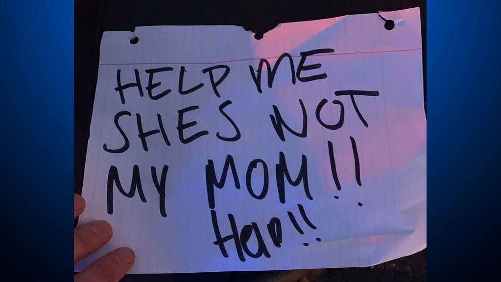 'She's Not My Mom': CHP Says Girl's Plea For Help A Hoax - CBS San ...