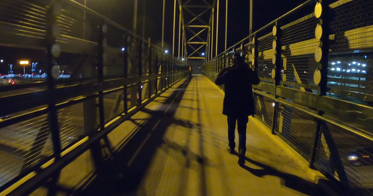 Family Argues Poor Lighting At Pedestrian Bridge Risks Safety - CBS ...