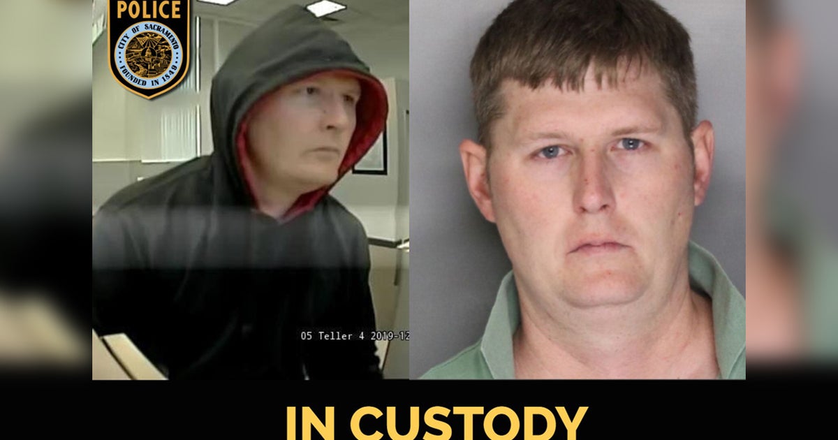 Man 33 Suspected In String Of Sacramento Area Bank Robberies Cbs
