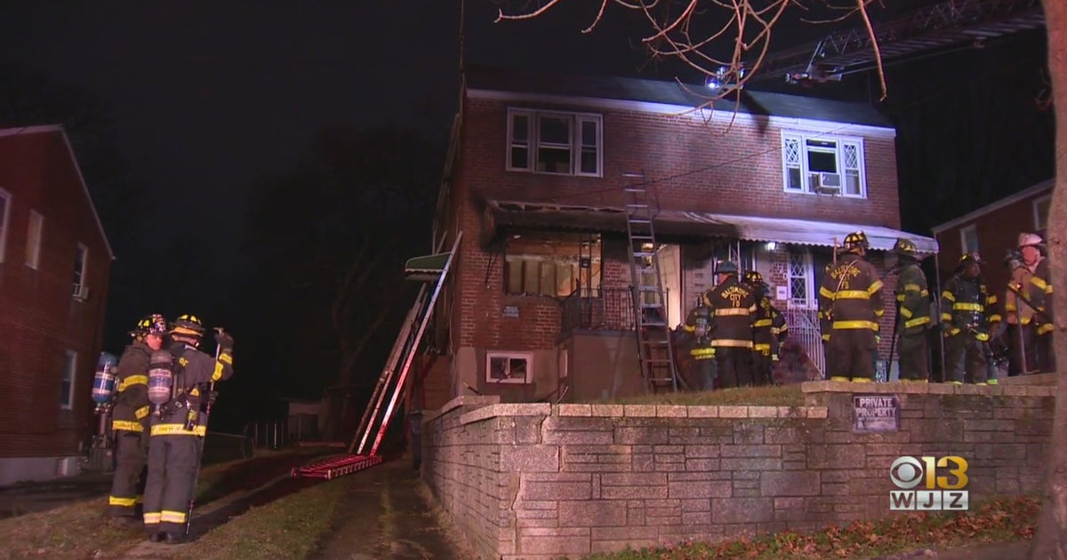 Baltimore House Fire That Left 9 Injured Now Being Investigated As ...