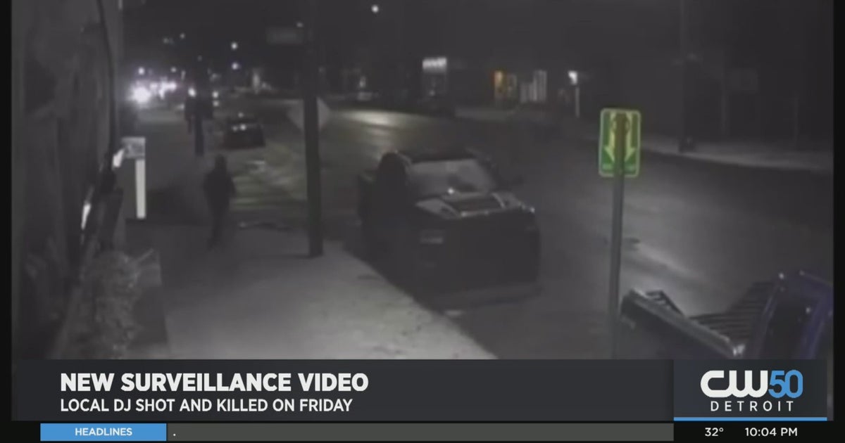New Surveillance Video Released From Fatal Detroit DJ Shooting - CBS ...