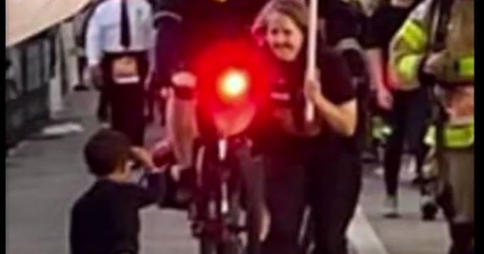 Police Seek Boy Who Saluted First Responders During Miami Marathon ...
