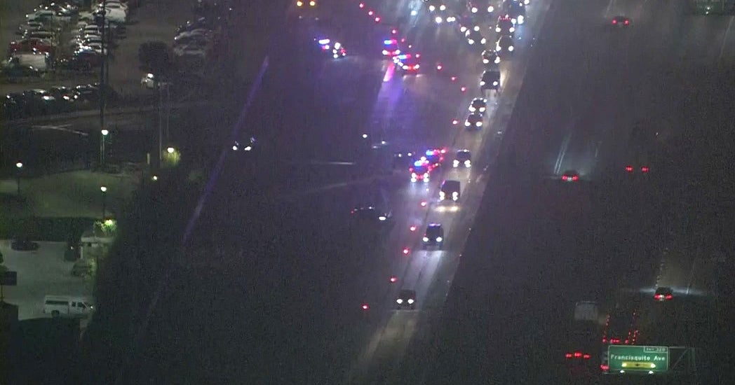 1 Killed After Several Cars Crash On 10 Freeway In Baldwin Park - CBS ...