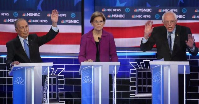 Democratic candidates target Michael Bloomberg at debate - CBS News