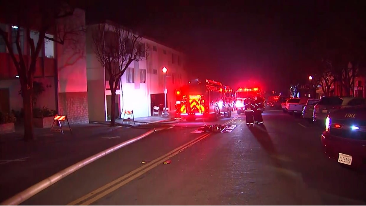 Overnight Fire Breaks Out At Brisbane Apartment Building - CBS San ...