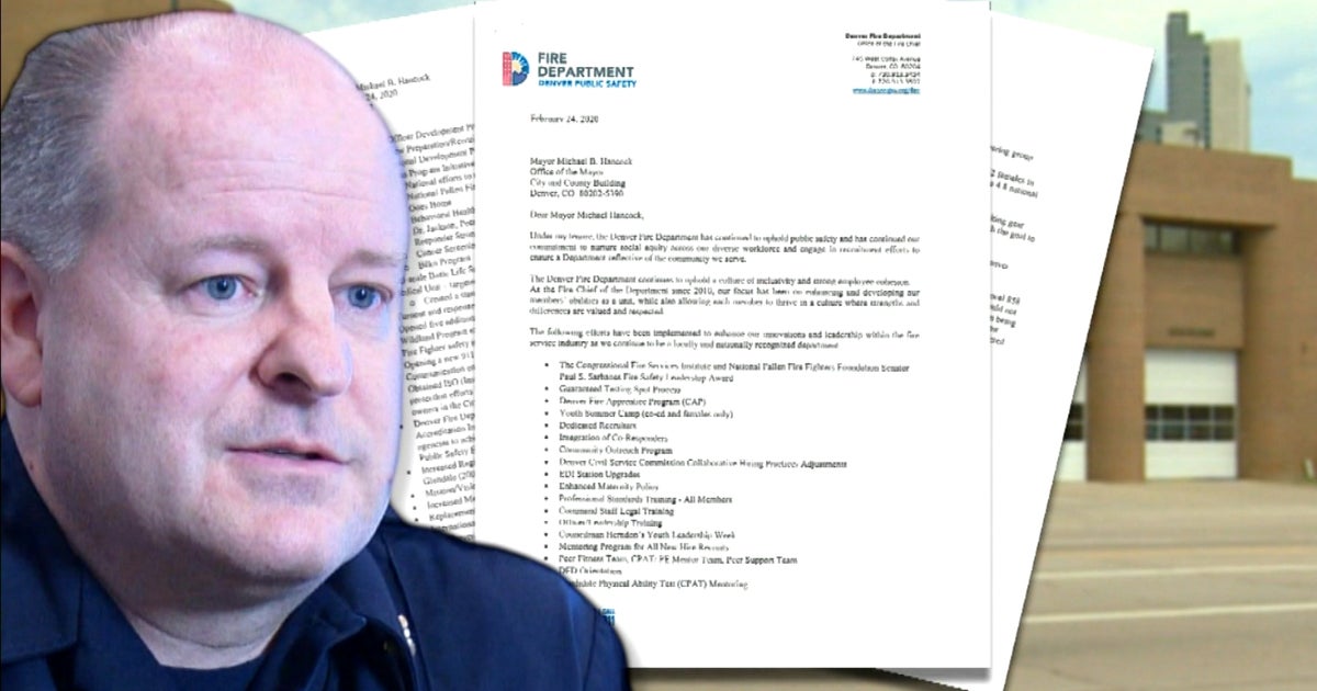 Denver Fire Chief Eric Tade Resigns Over Racy Gala - CBS Colorado