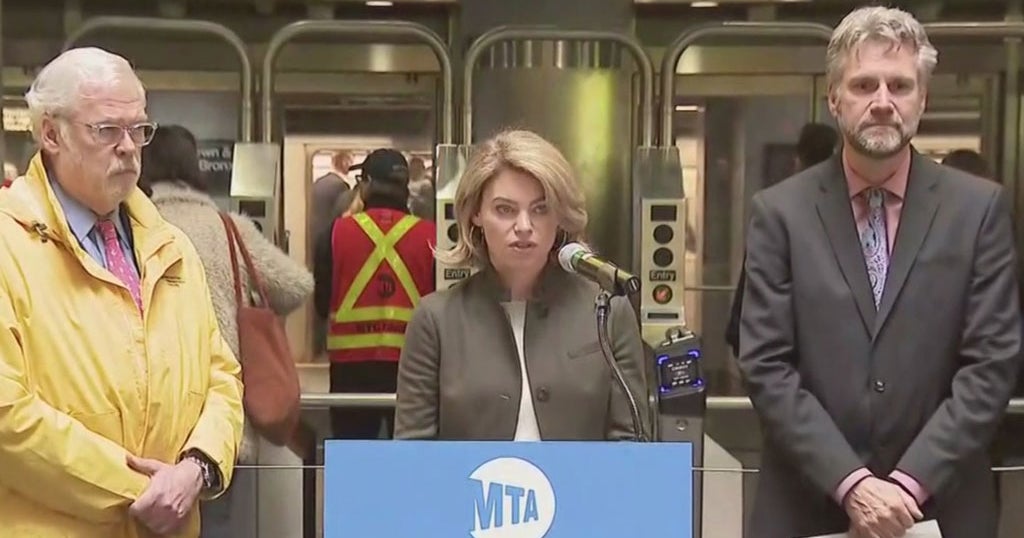 First Day On The Job For New Subway Head Sarah Feinberg - CBS New York