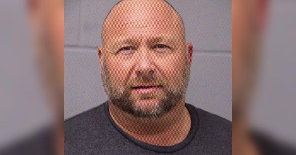 Conspiracy theorist Alex Jones arrested for DWI in Texas - CBS News
