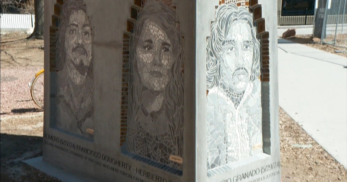 Memorial Installed At Park To Honor Chicano Rights Activists - CBS Colorado