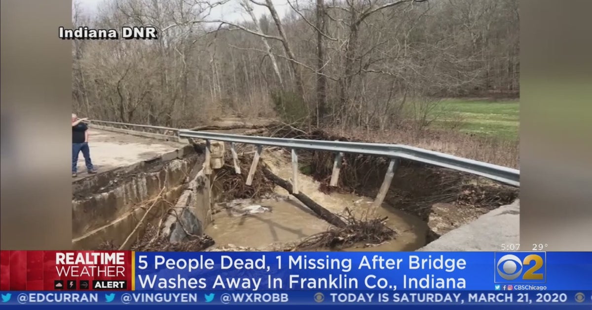 Five People Killed, One Missing In Bridge Collapse In Southern Indiana ...