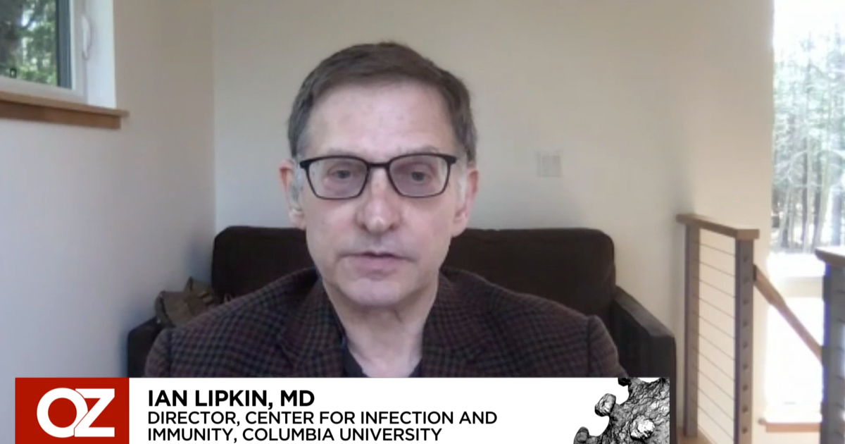 Dr. Oz Asks Famed Virus Hunter Dr. Ian Lipkin Whether The FDA Should ...