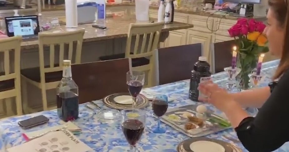 Passover Dinners Being Spent Online Due To Social Distancing Guidelines ...