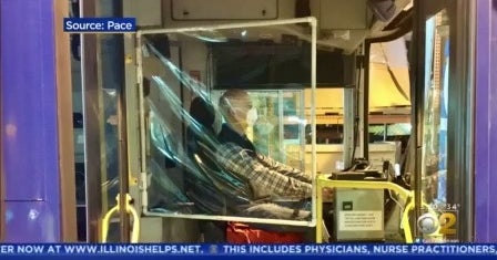PACE Bus Barrier Installation Starts This Weekend - CBS Chicago