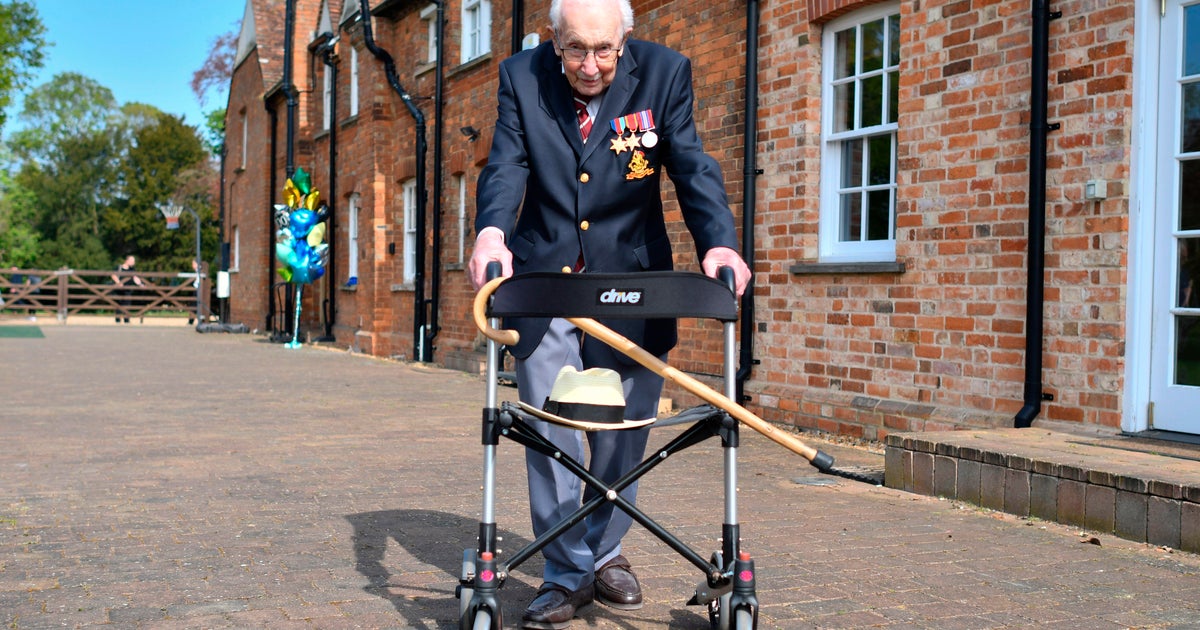 Captain Tom Moore, Britain's "national treasure," to be knighted by the ...