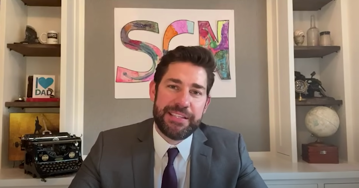 John Krasinski is throwing a virtual prom for the class of 2020 - CBS News