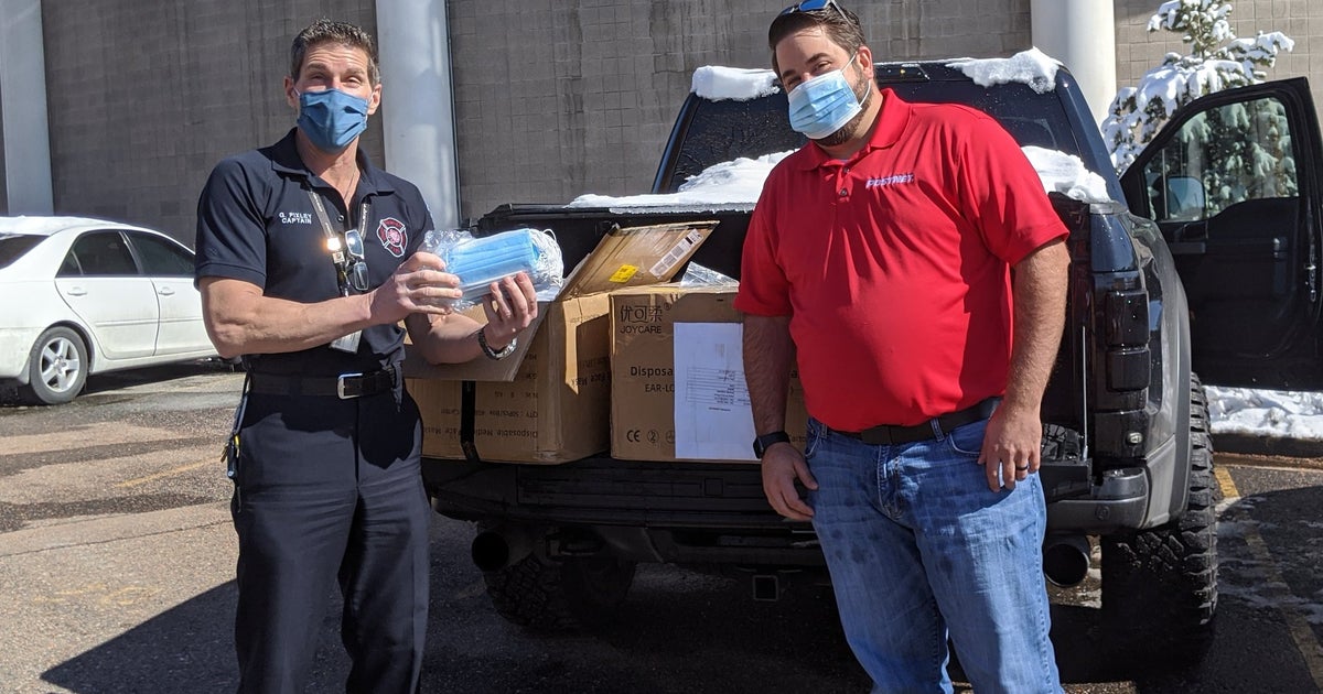 Denver Firefighters Receive Thousands Of Face Masks For Coronavirus ...