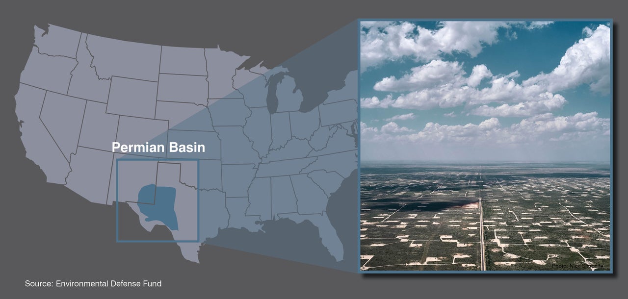 Permian Basin Cities Regional Map Of The Lower Pecos Region Of