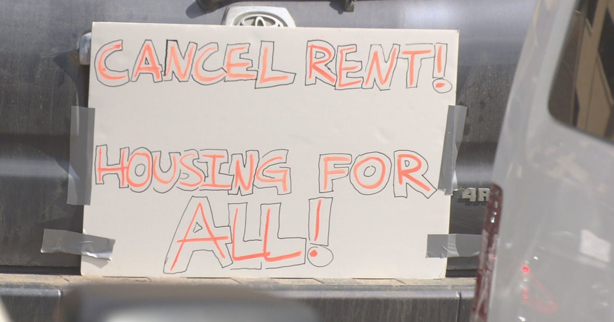 Denver Residents Participate In National 'Cancel Rent' Protest - CBS ...