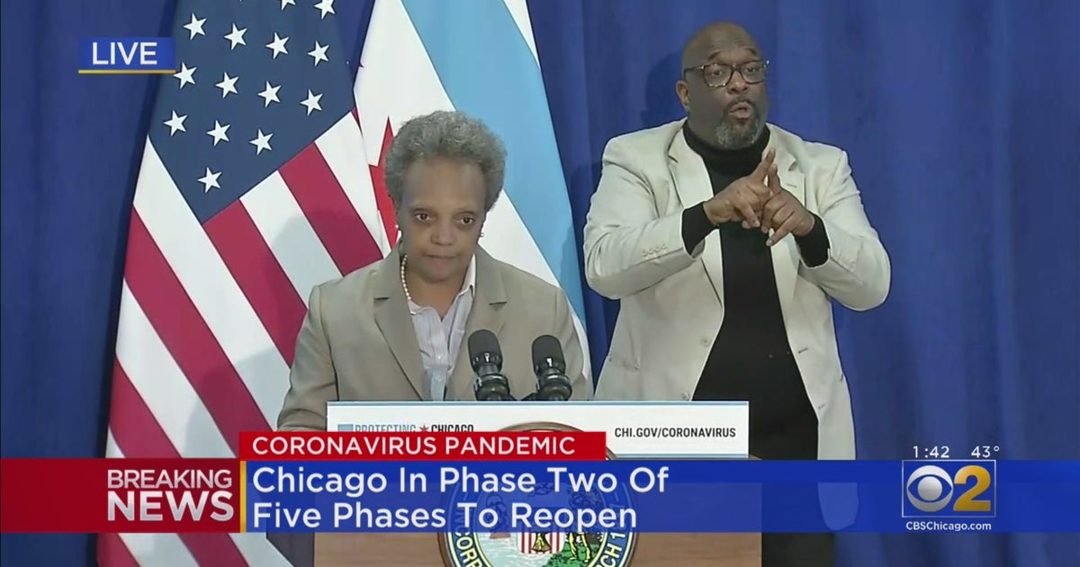 Mayor Lightfoot: 'Protecting Chicago Framework' 5 Phase Gradual ...