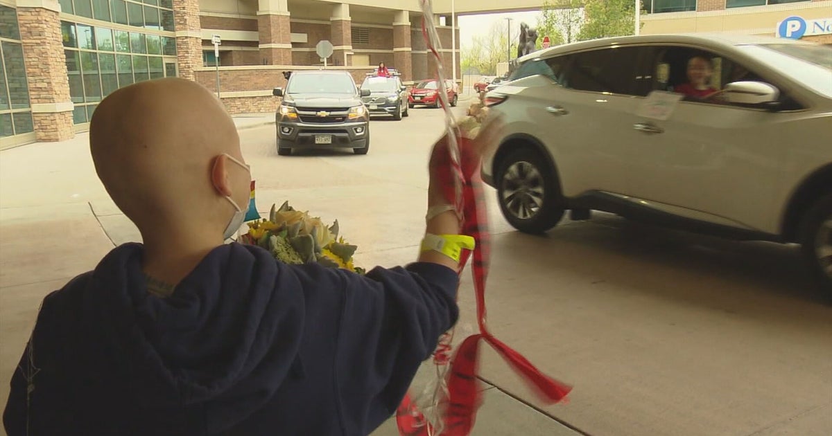 10-Year-Old 'Captain Marvel' Gets Car Parade For Completing Cancer ...