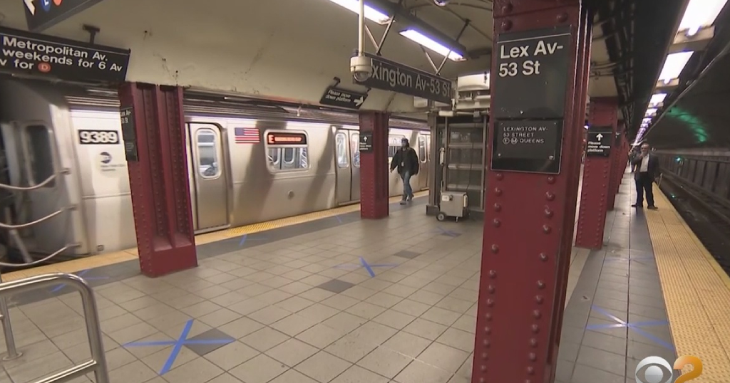MTA Chair Talks Future Of Social Distancing On Subways And Buses - CBS ...