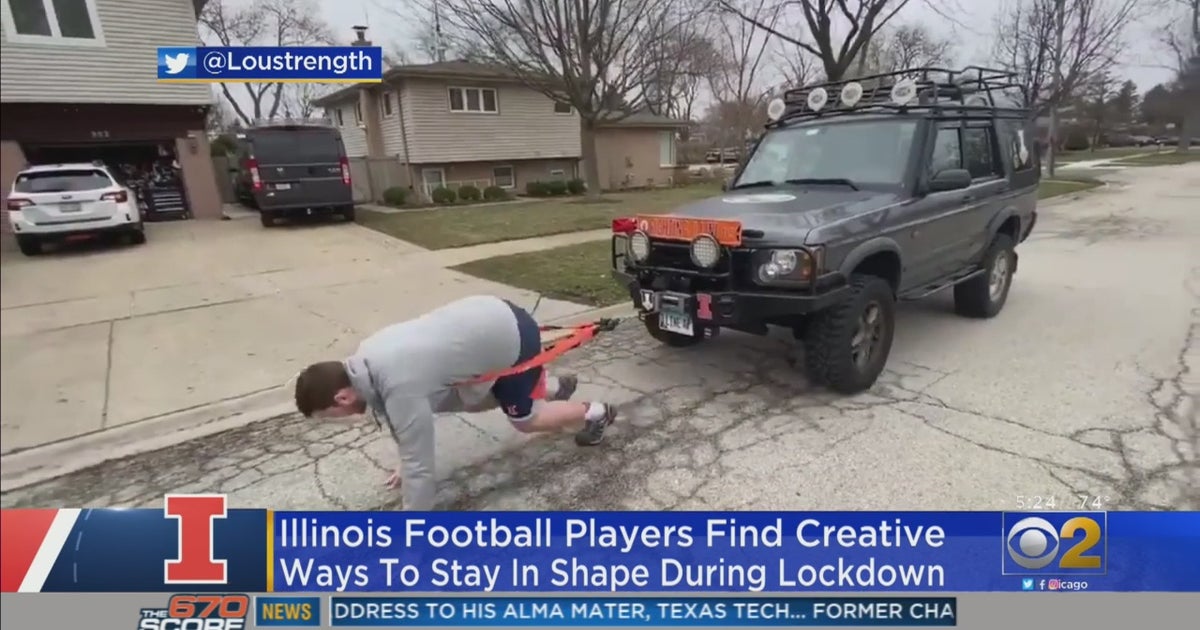 Illinois Football Player Doug Kramer Finds Unique Workouts During ...