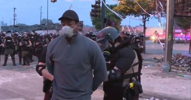 CNN reporter talks about his arrest during Minneapolis protest - CBS News