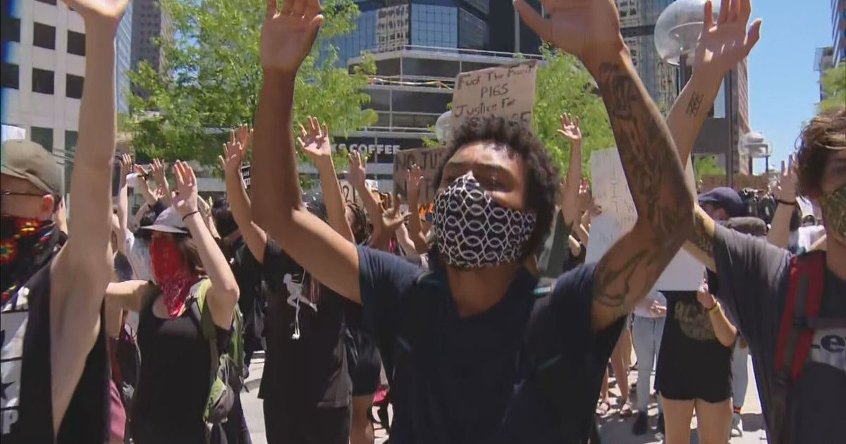 Large, Organized Protests Fill Denver Streets 1 Day After Violent ...