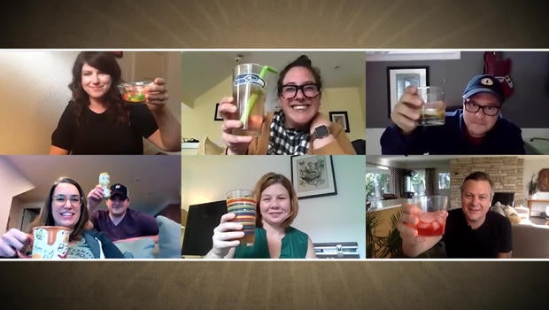 Cheers to the virtual cocktail party - CBS News