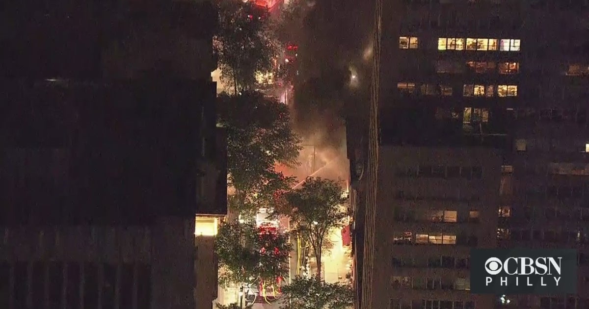 Several Businesses On Fire Along Walnut Street In Center City Following ...