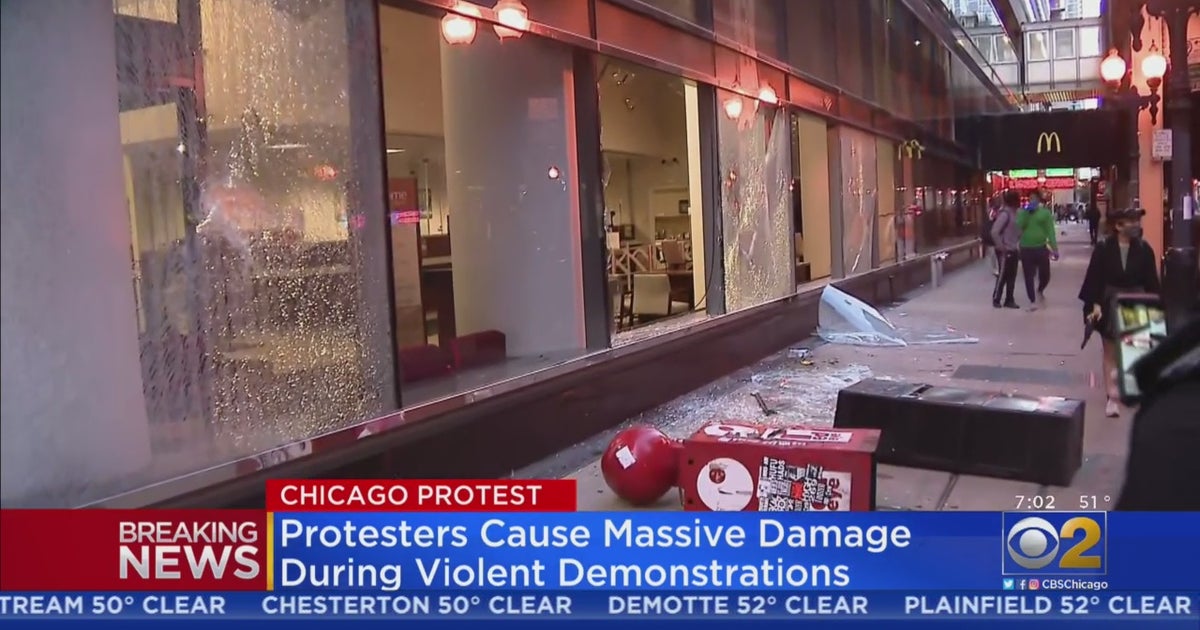 Protesters Cause Massive Damage During Violent Demonstrations After The ...