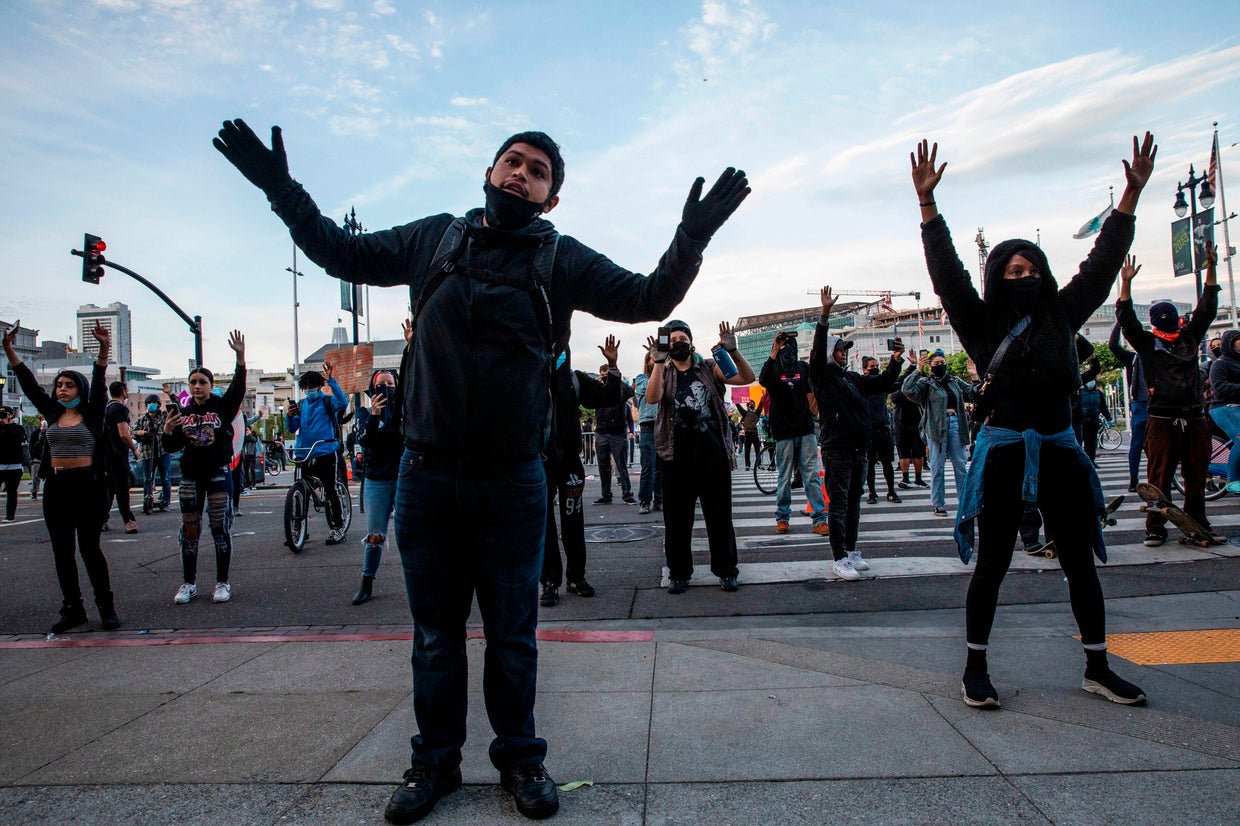 Nationwide protests over George Floyd's death
