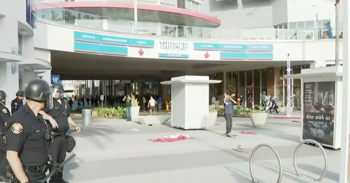 'They're Not With Us': Peaceful Protesters, Looters Clash In Long Beach ...