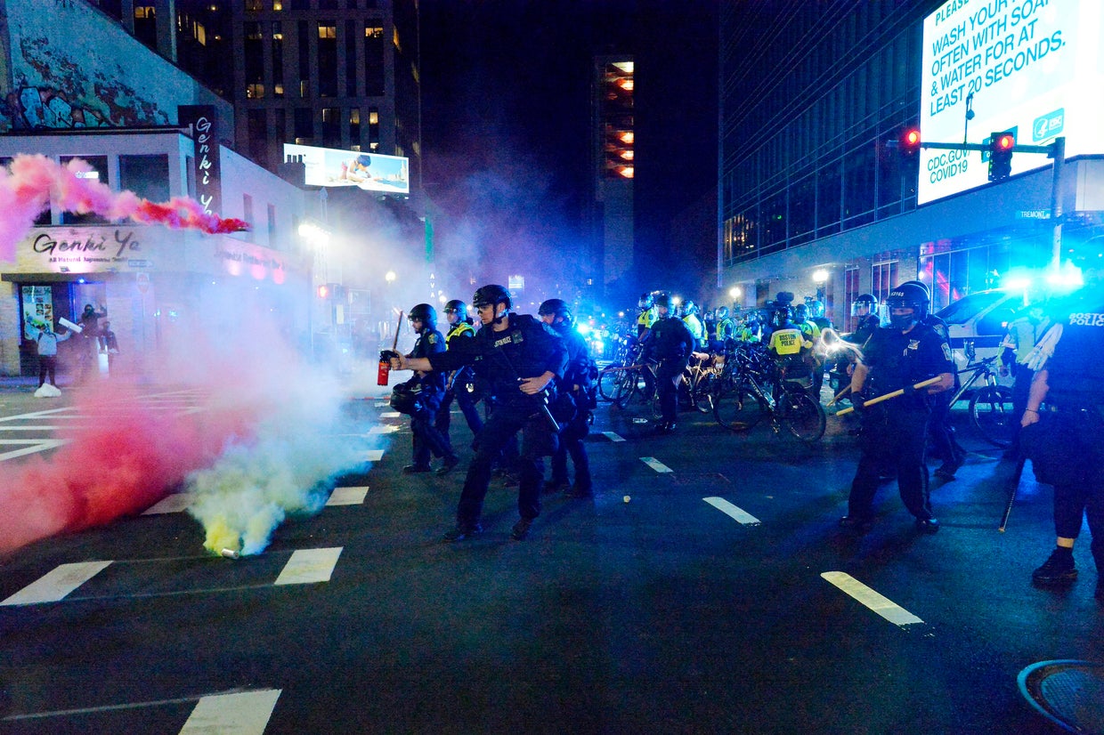 Police Announce Charges Against 53 People In Boston Riots - CBS Boston