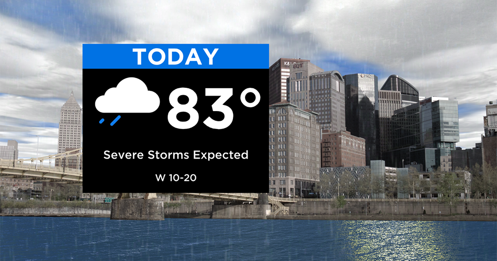 Pittsburgh Weather: Strong Storms, Severe Weather Expected On Wednesday ...
