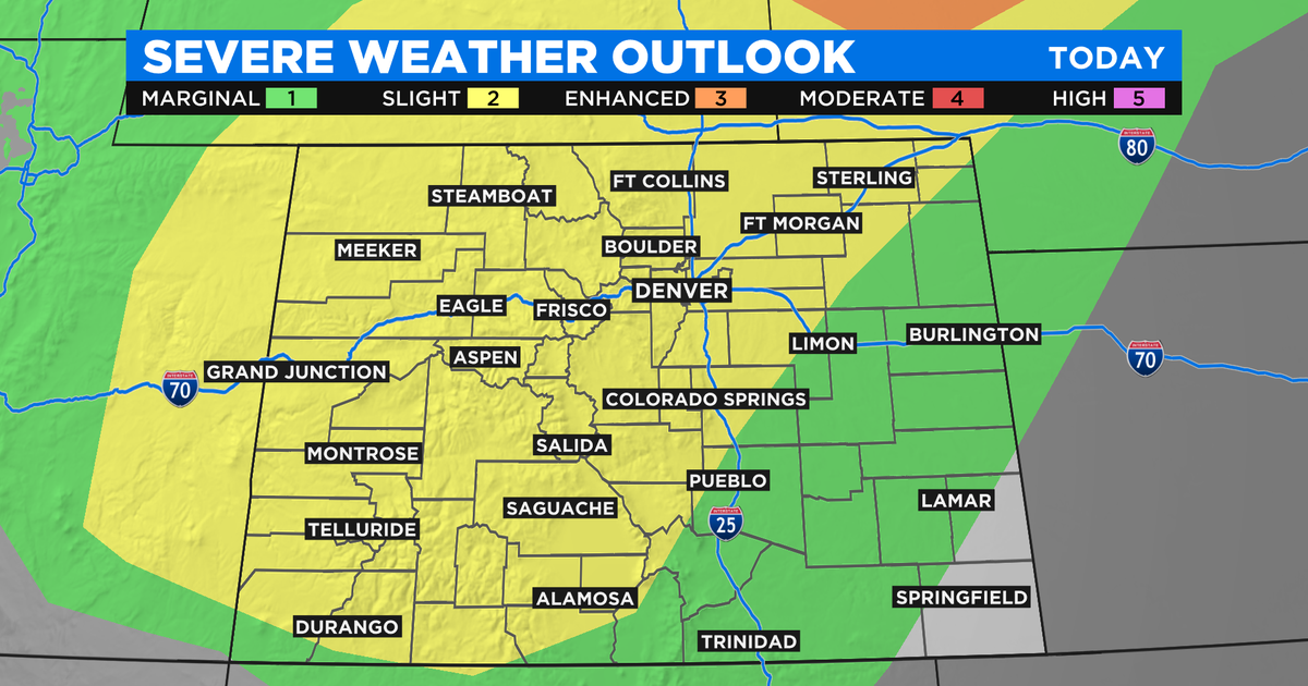Colorado Weather: Severe Storms With Large Hail, Damaging Wind Gusts ...