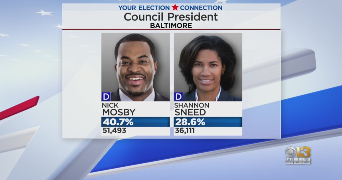 Shannon Sneed Concedes To Del. Nick Mosby In Baltimore City Council ...