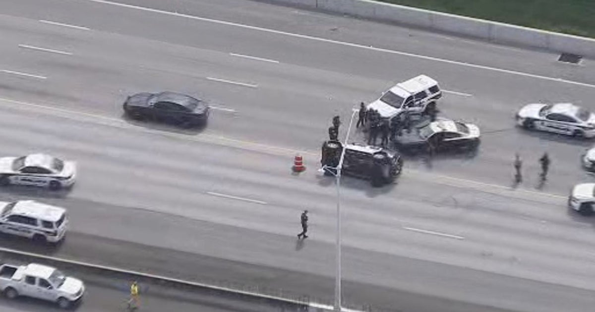 I 95 Police Pursuit Through Broward County Ends With Jeep On Its Side