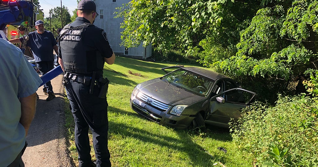 First Responders Rescue 80-Year-Old Woman After Vehicle Crashes Over ...