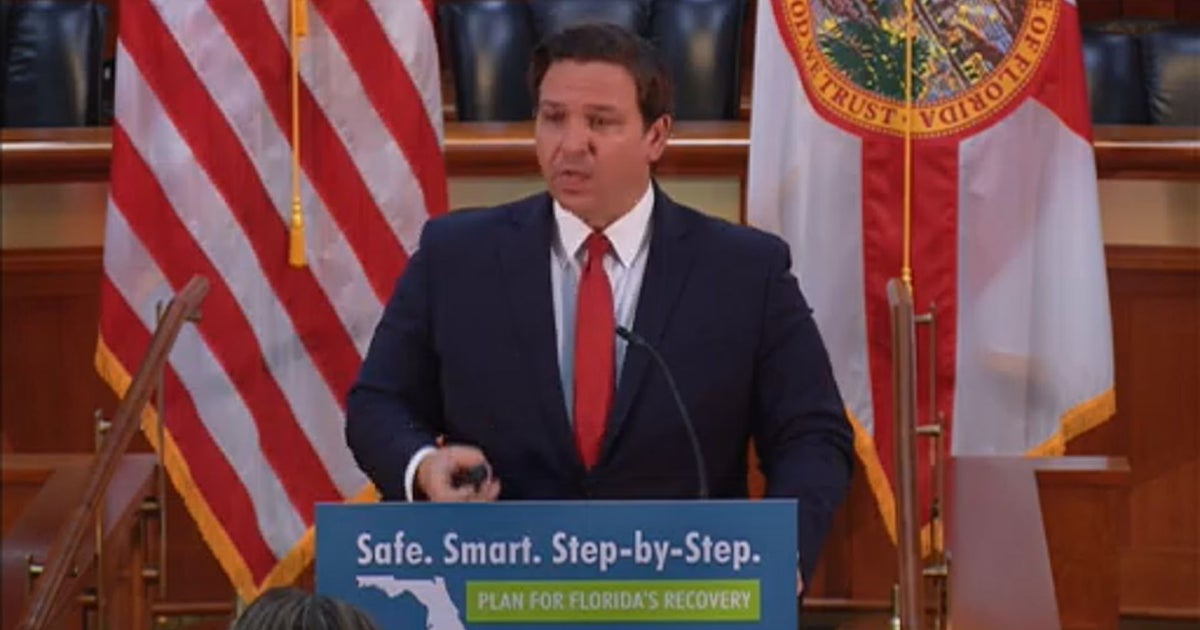 Governor Ron Desantis Promises Big Cuts To Florida Budget - CBS Miami
