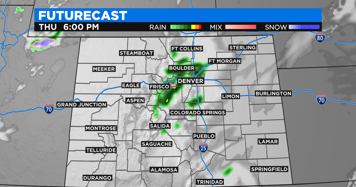 Denver Weather: Much Cooler Today With Some Rain Possible By This ...