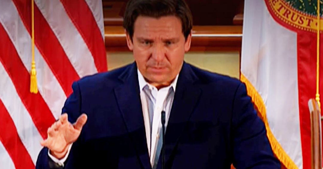 Florida Gov. Ron Desantis Signs Bills On School Bus Safety, Bear ...