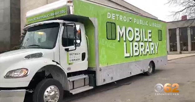 'Check Out' Detroit's New Mobile Library - CBS Detroit