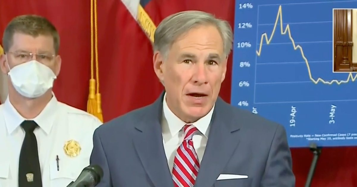 Gov. Greg Abbott Implores Texans To Wear Masks: 'It Will Keep Texas ...