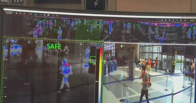 Trial airport scanners take temperatures and check for fevers at LAX ...