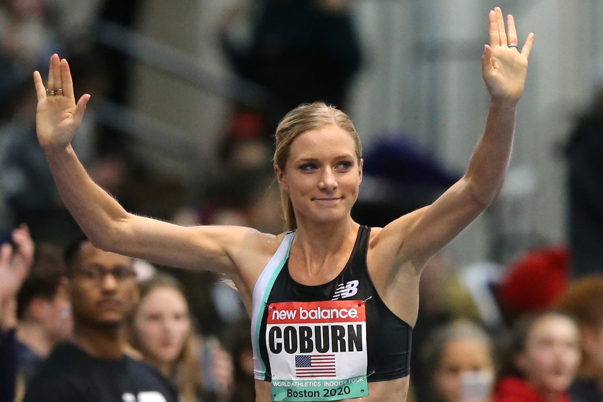 Olympian Emma Coburn, Team Boss Get Ready To Run After Coronavirus ...