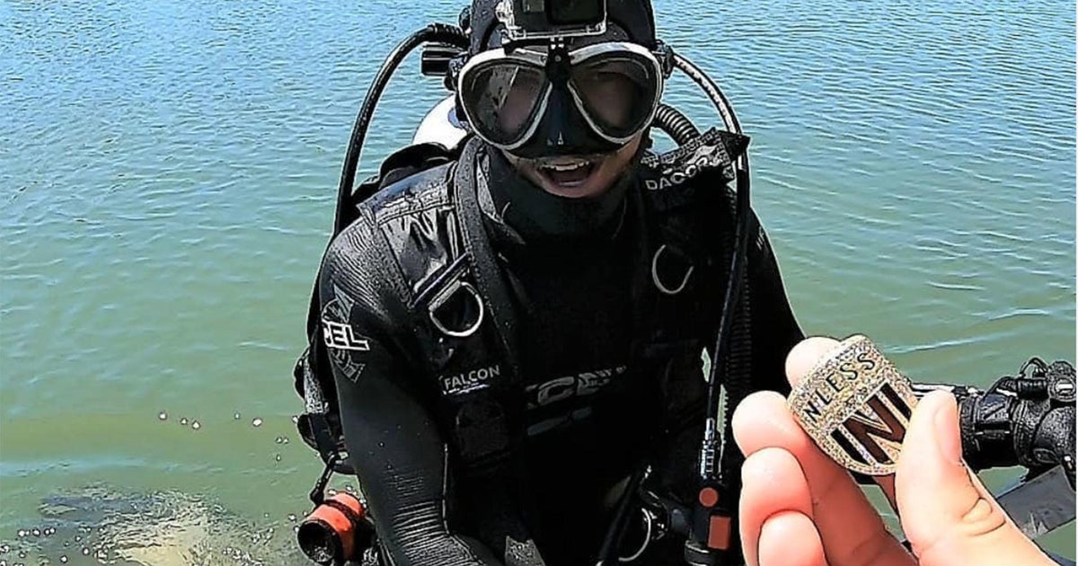 Diver known as "Merman Mike" finds lost ring he says is worth $17,000 ...